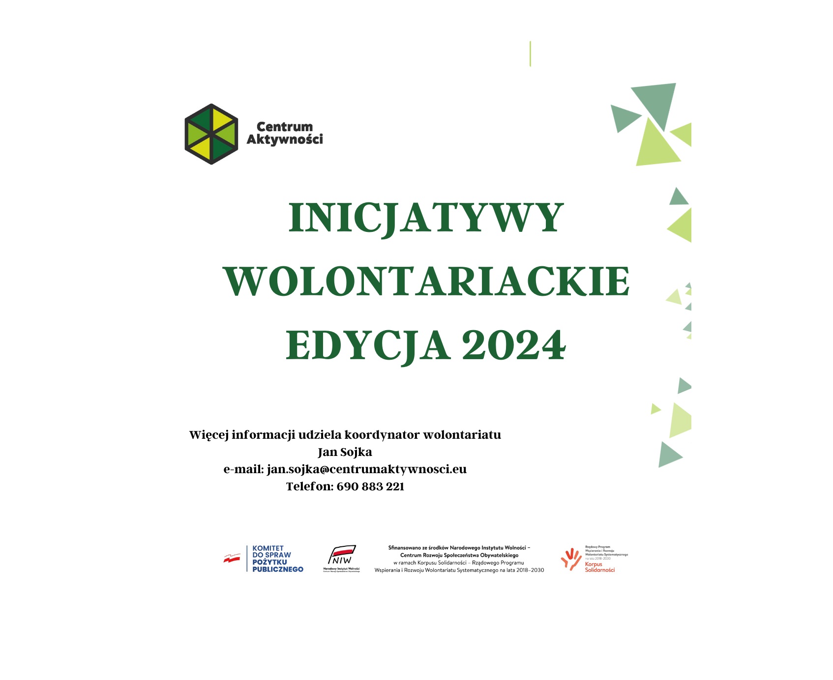 Zrealizuj z nami swój minigrant! - edycja 2024 - Centrum Aktywności ... Zrealizuj z nami swój minigrant! - edycja 2024 - Centrum Aktywności ...